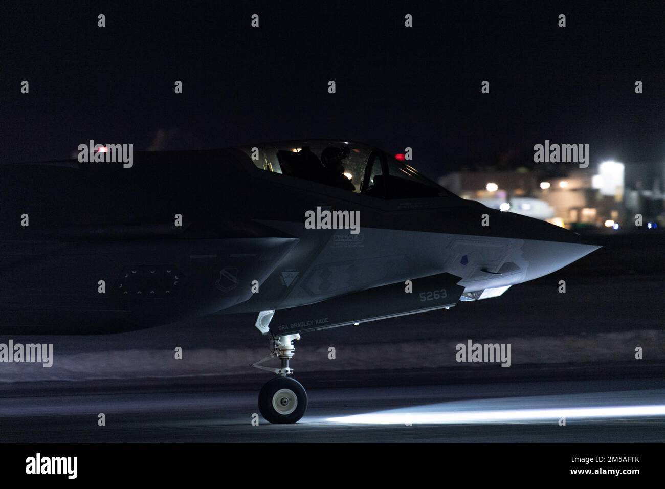 F-35A Lightning II aircraft from the 34th Fighter Squadron, 388th ...