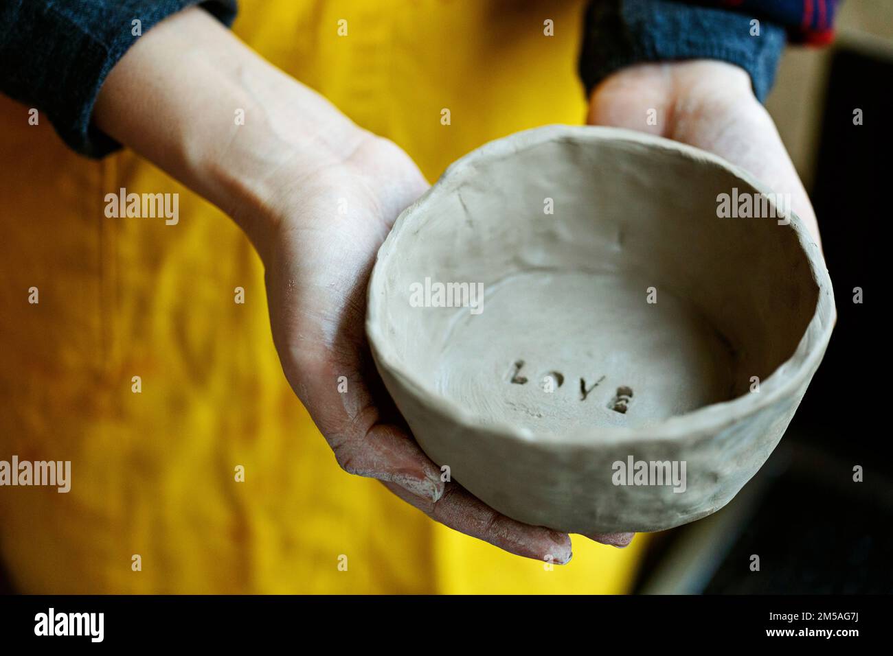Love pottery hi-res stock photography and images - Alamy