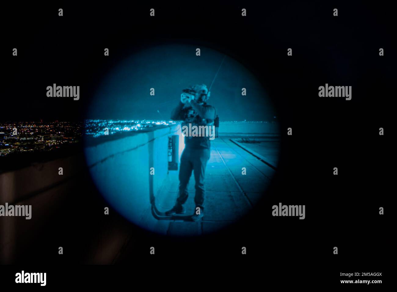 A Special Tactics combat controller with the 125th Special Tactics ...