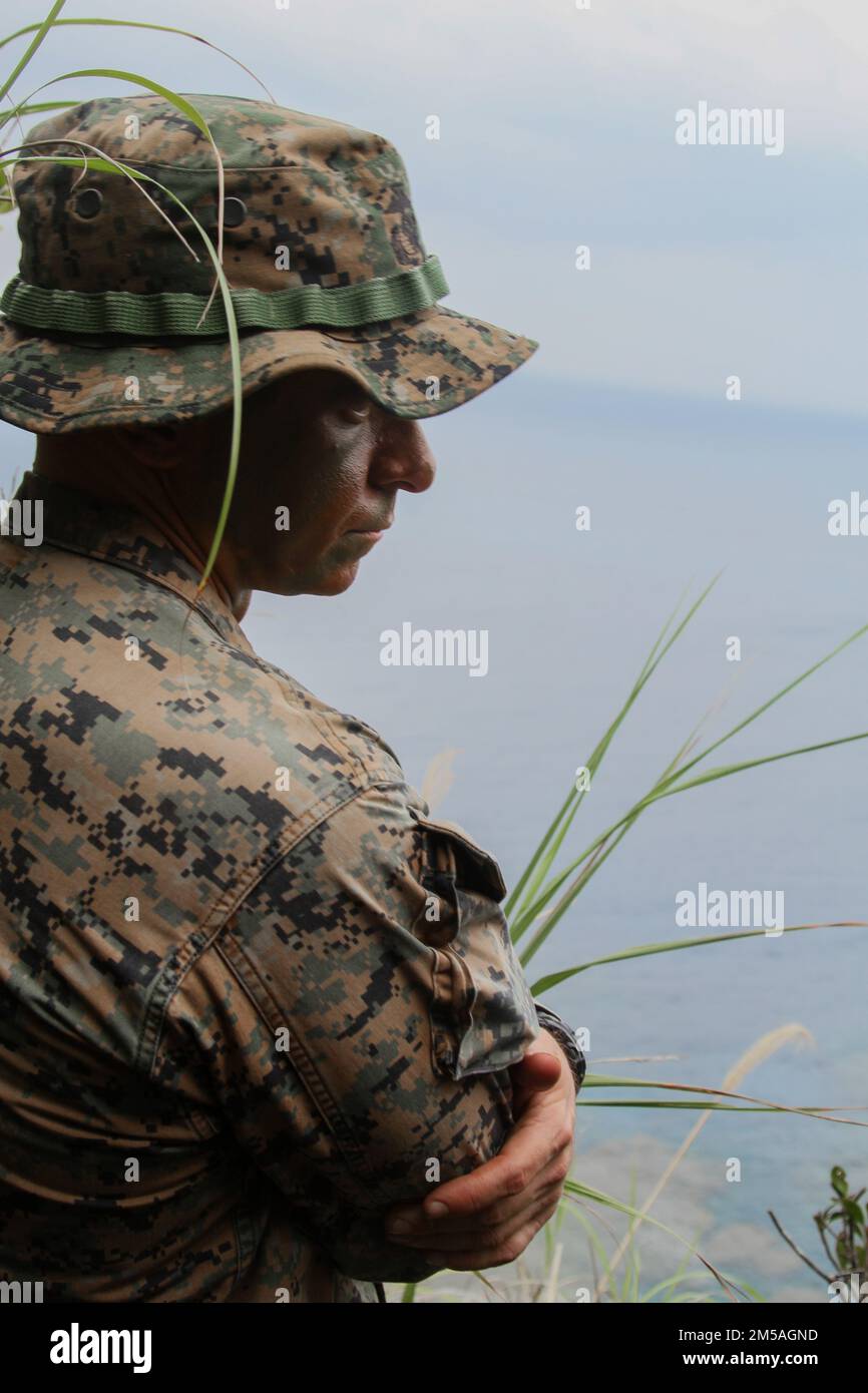 U.S. Marine Corps Maj. Jacob Crockett, operations officer, 2d Battalion ...