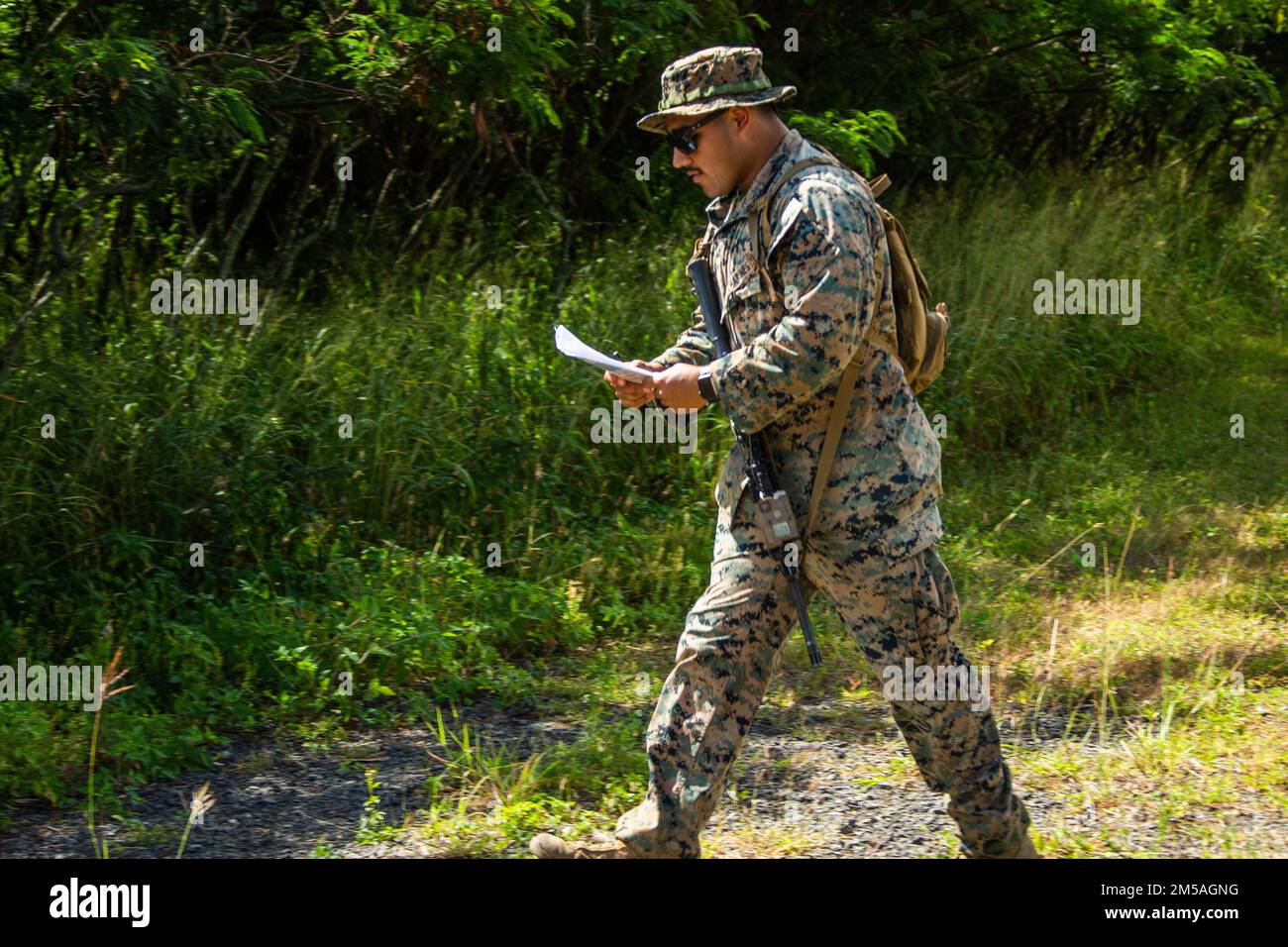 Orange Land Nav Placard