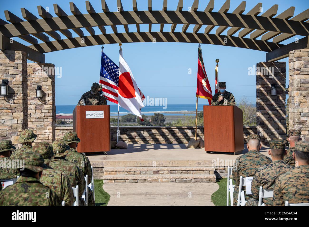 U.S. Marine Corps Col. Sean Dynan, commanding officer of the 15th ...
