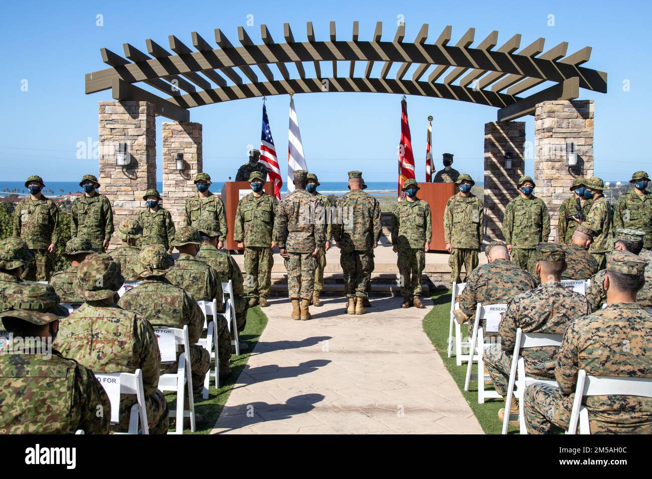 U.S. Marine Corps Col. Sean Dynan, commanding officer of the 15th ...