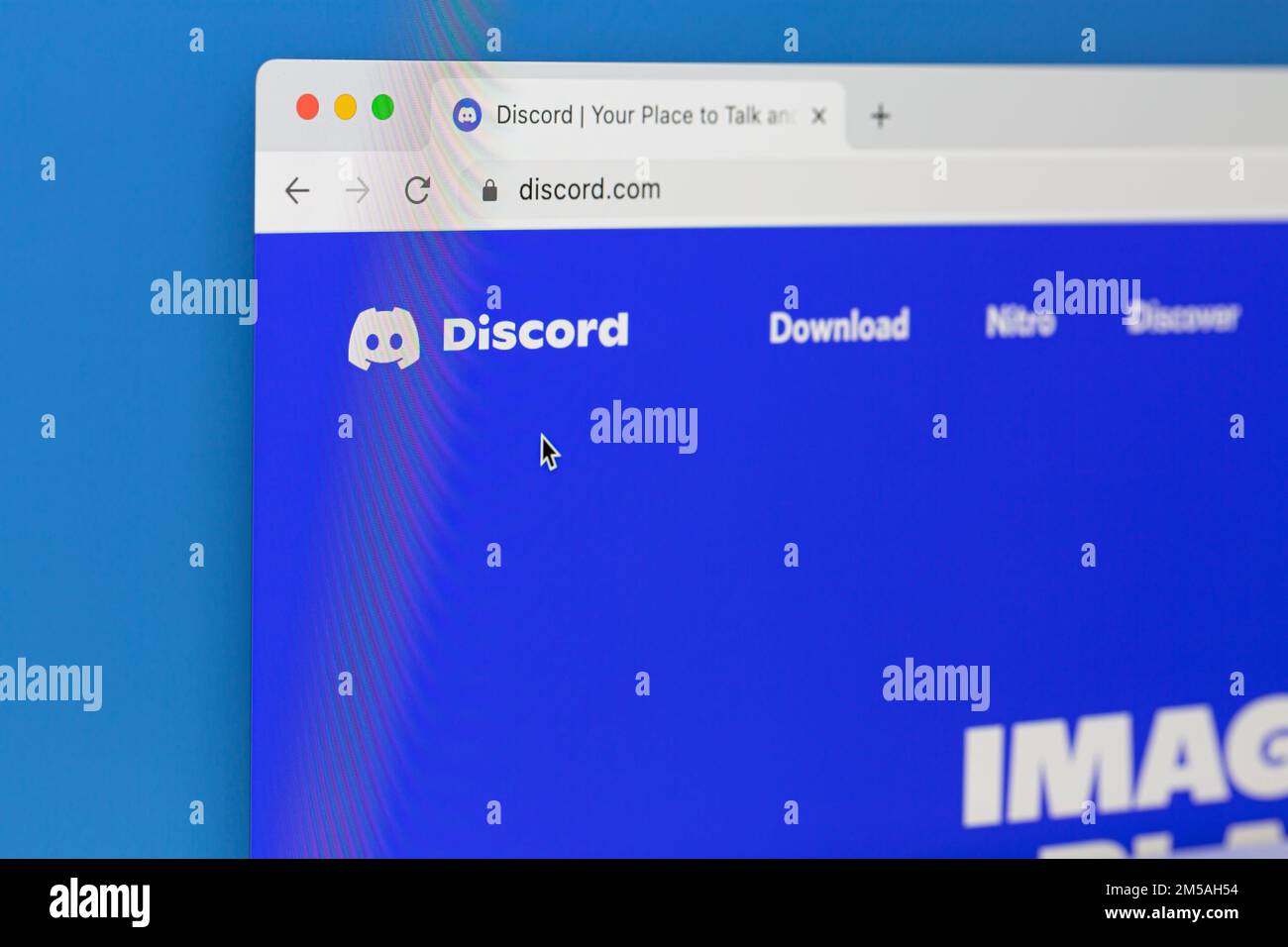 Discord website. Discord is an American VoIP, instant messaging and ... Discord website. Discord is an American VoIP, instant messaging and ...