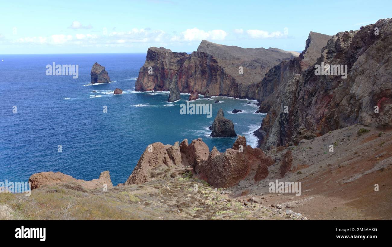 East coast of Madeira island – Ponta de Sao Lourenco Stock Photo - Alamy