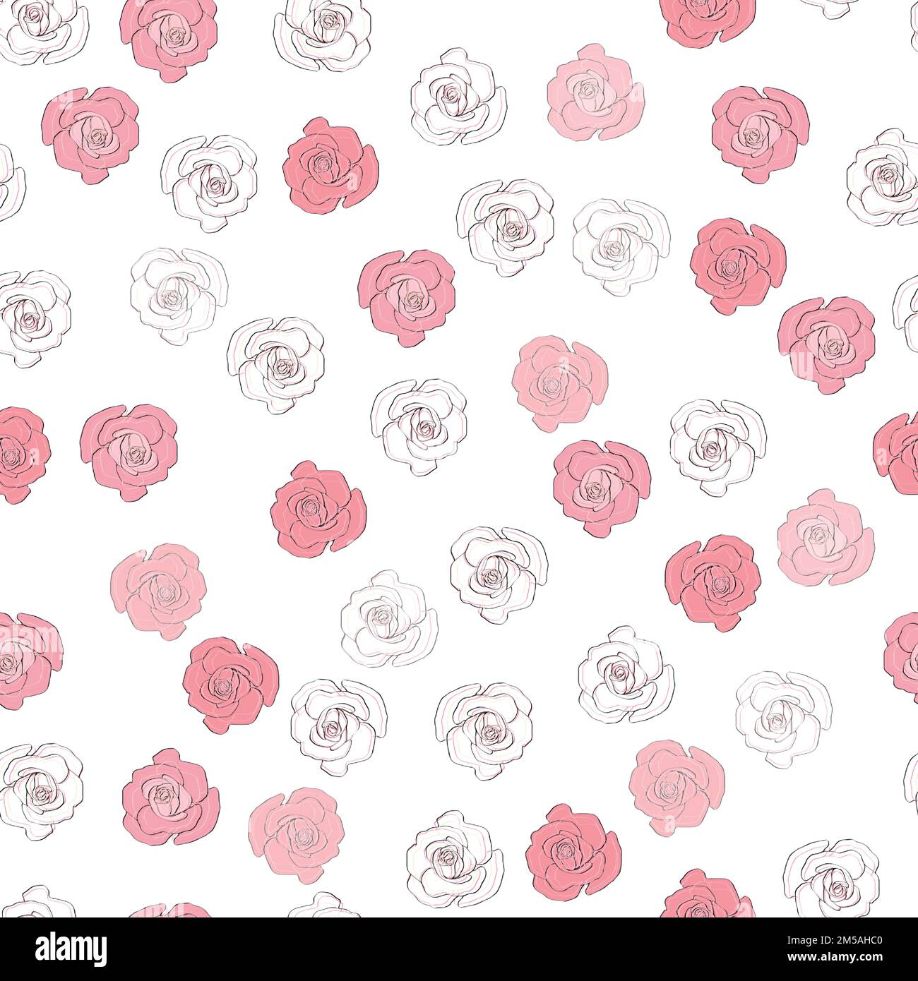 Rose apricot Stock Vector Images - Alamy