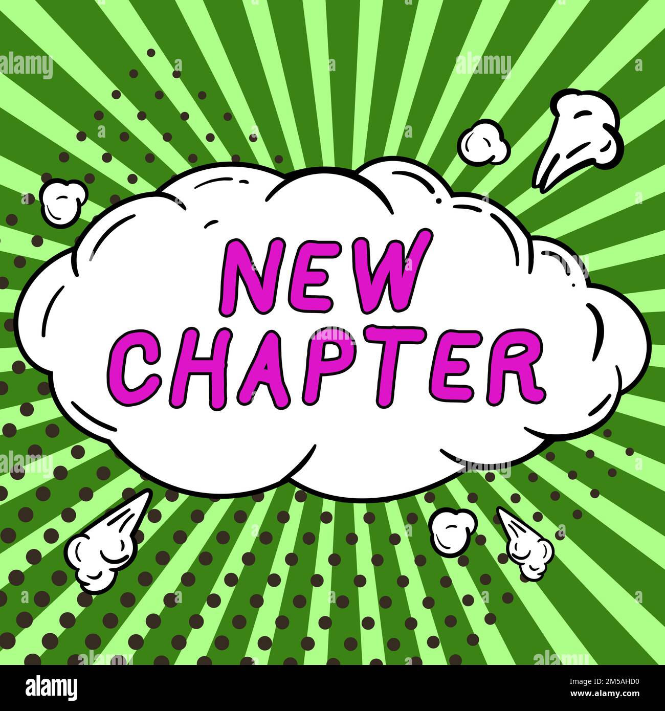 Conceptual caption New Chapter. Business showcase advance by moving ...