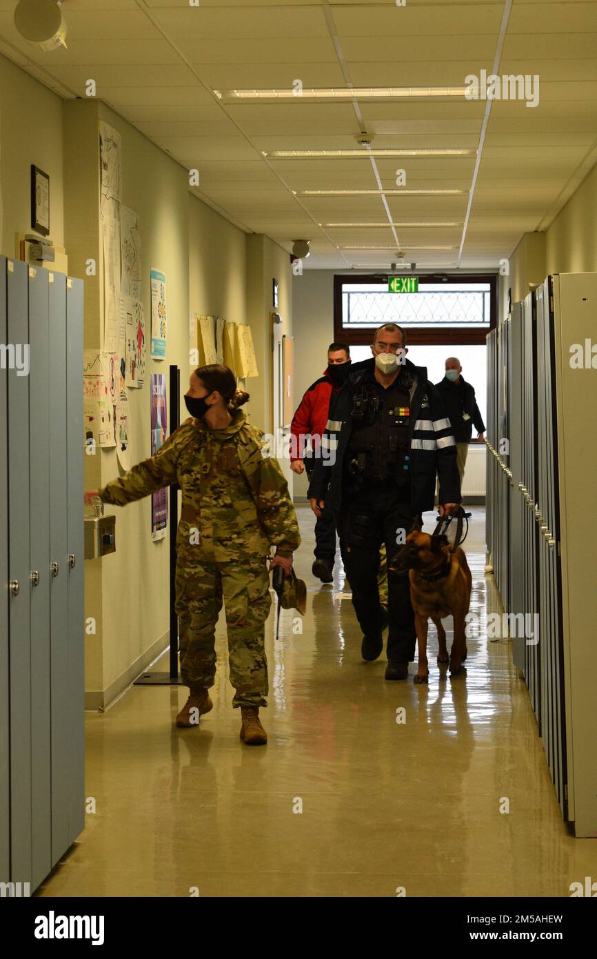 Sgt. 1st Class Jerri Daniels, left, provost sergeant at U.S. Army ...
