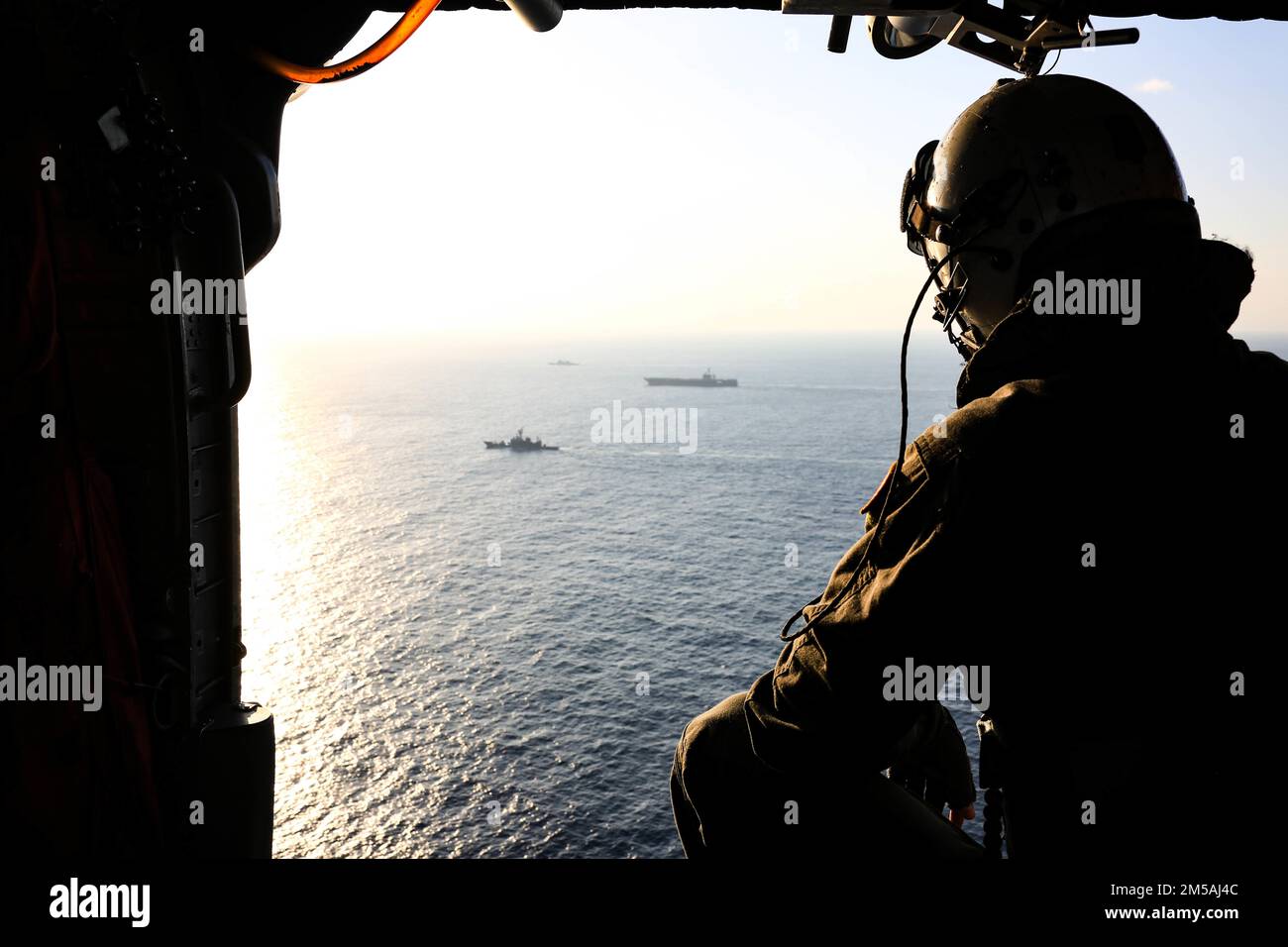 PHILIPPINE SEA (Feb. 16, 2022) U.S. Navy Mass Communication Specialist ...