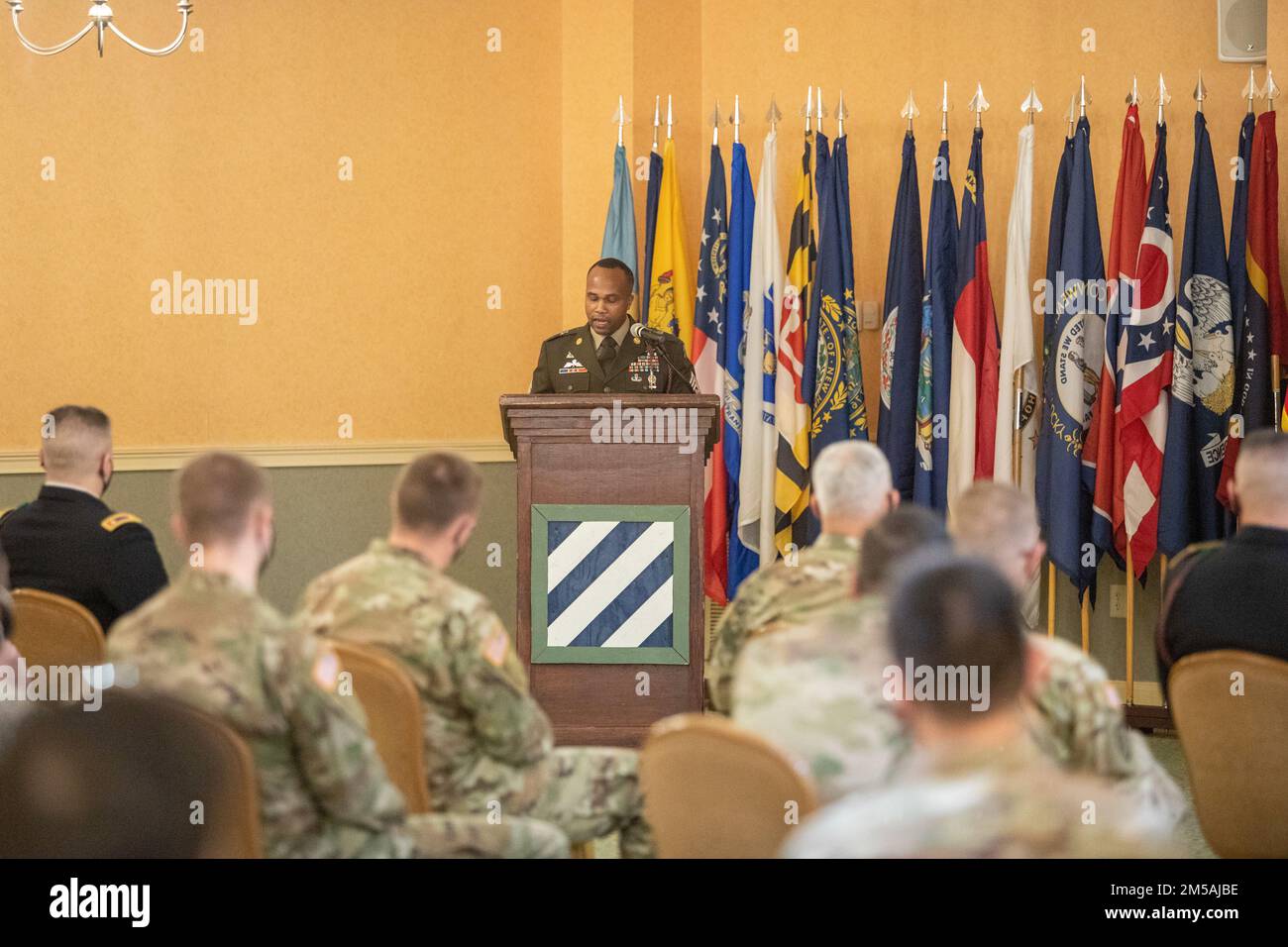 Command Sgt. Maj. Marcus Pitts, the 4th Battalion, 3rd Aviation ...