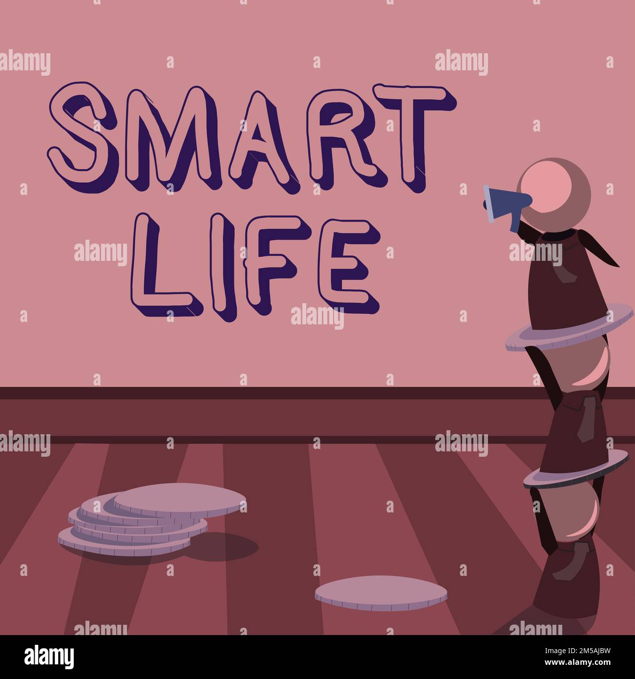 Inspiration showing sign Smart Life. Business showcase approach ...