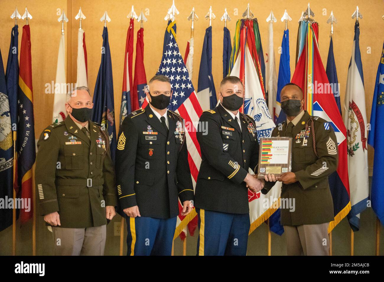 The 3rd Combat Aviation Brigade, 3rd Infantry Division command team ...