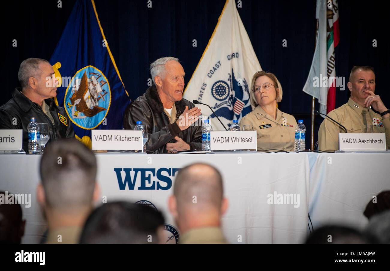 Naval air forces kenneth whitesell afcea west 2022 hi-res stock ...