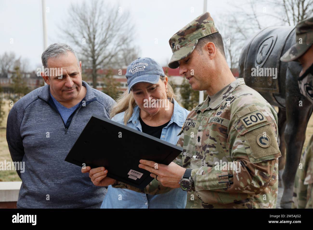 Lt. Col. Brian Kibitlewski, battalion commander, Special Troops ...