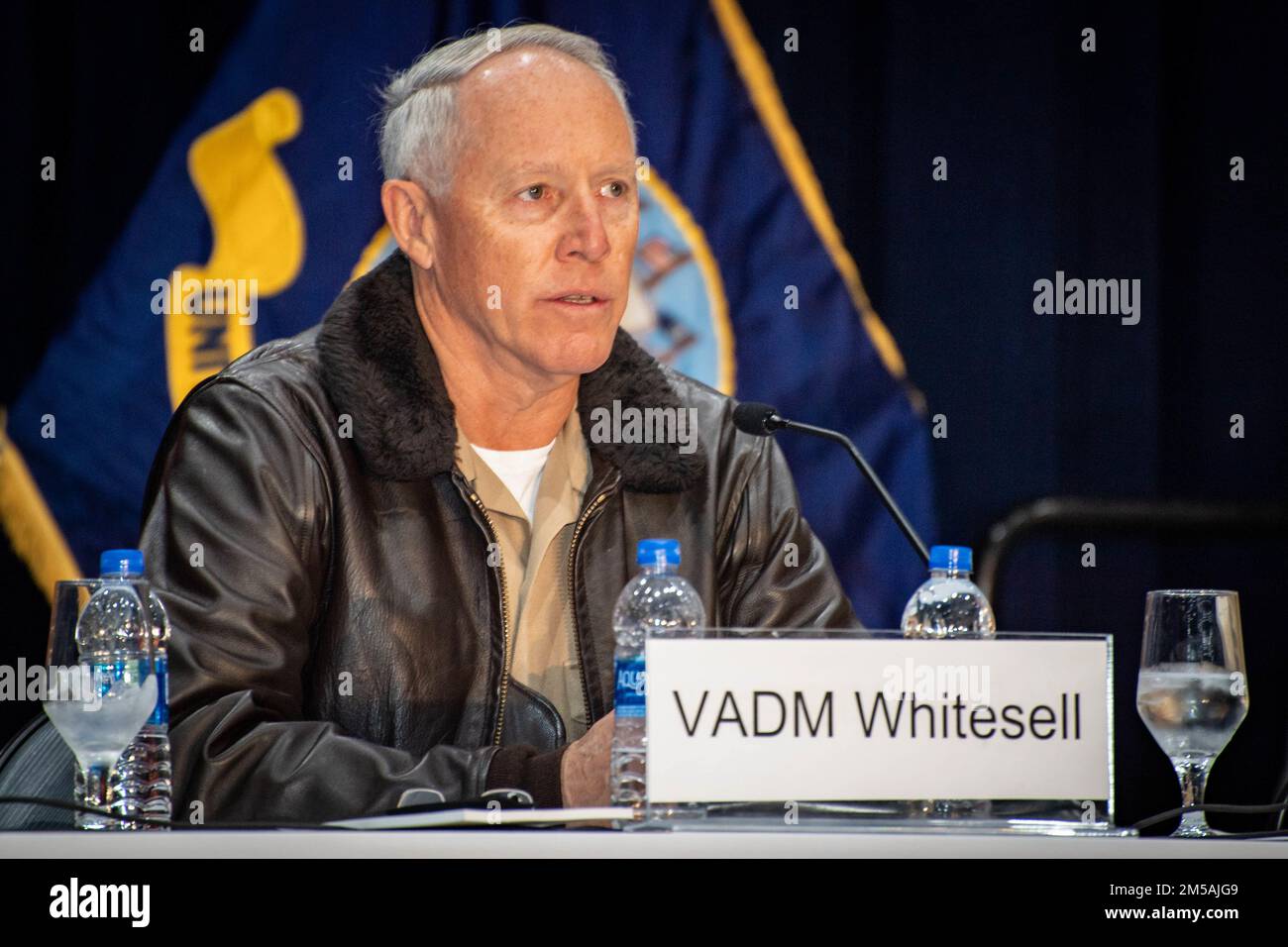 Naval air forces kenneth whitesell afcea west 2022 hi-res stock ...