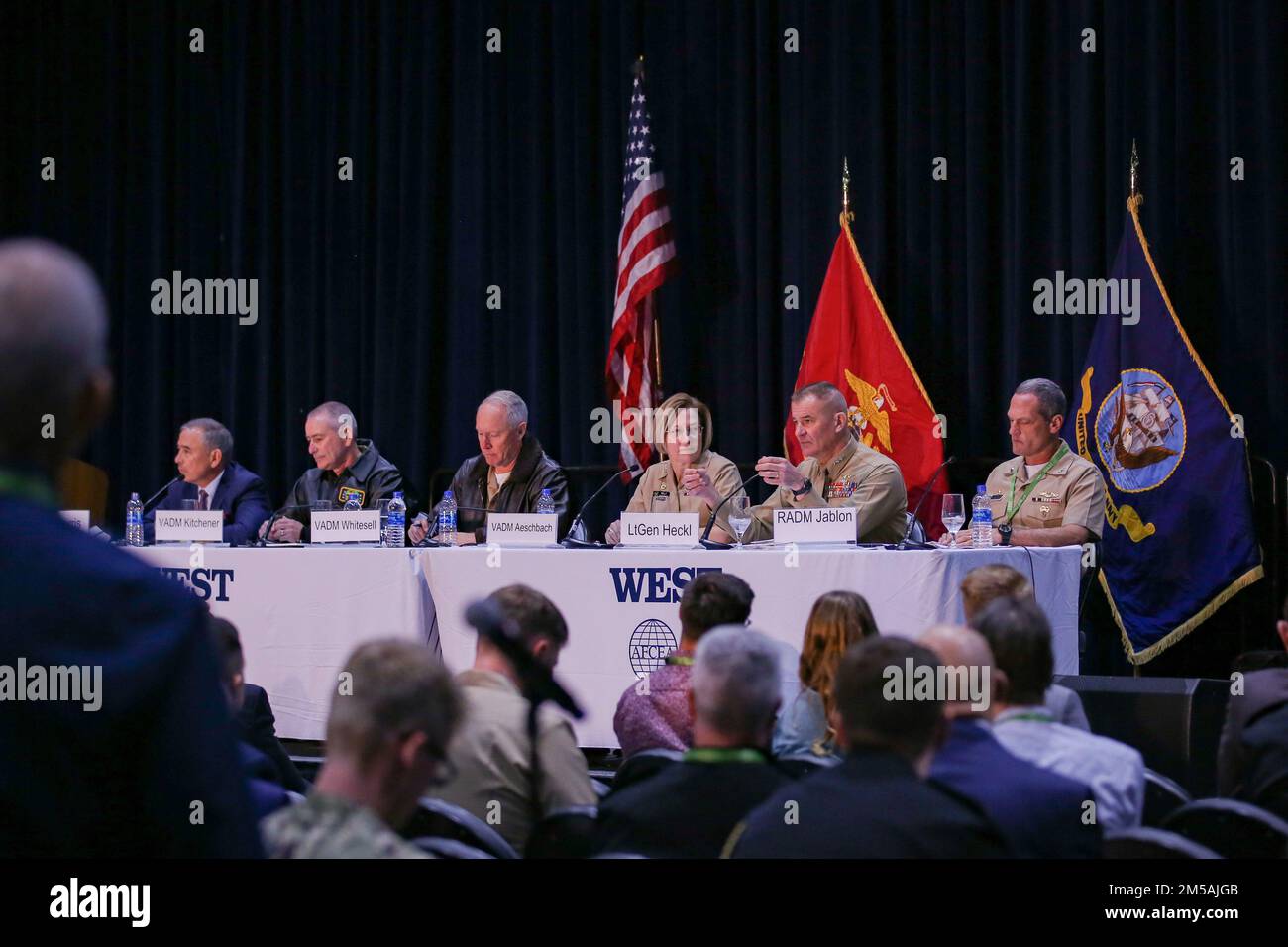 From left to right; retired U.S. Navy Adm. Harry B. Harris Jr., U.S ...