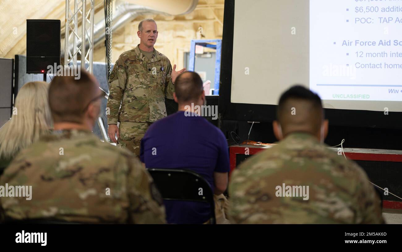 U.S. Air Force Lt. Col. W. Sterling Anderson II, Deputy ARC advisor ...
