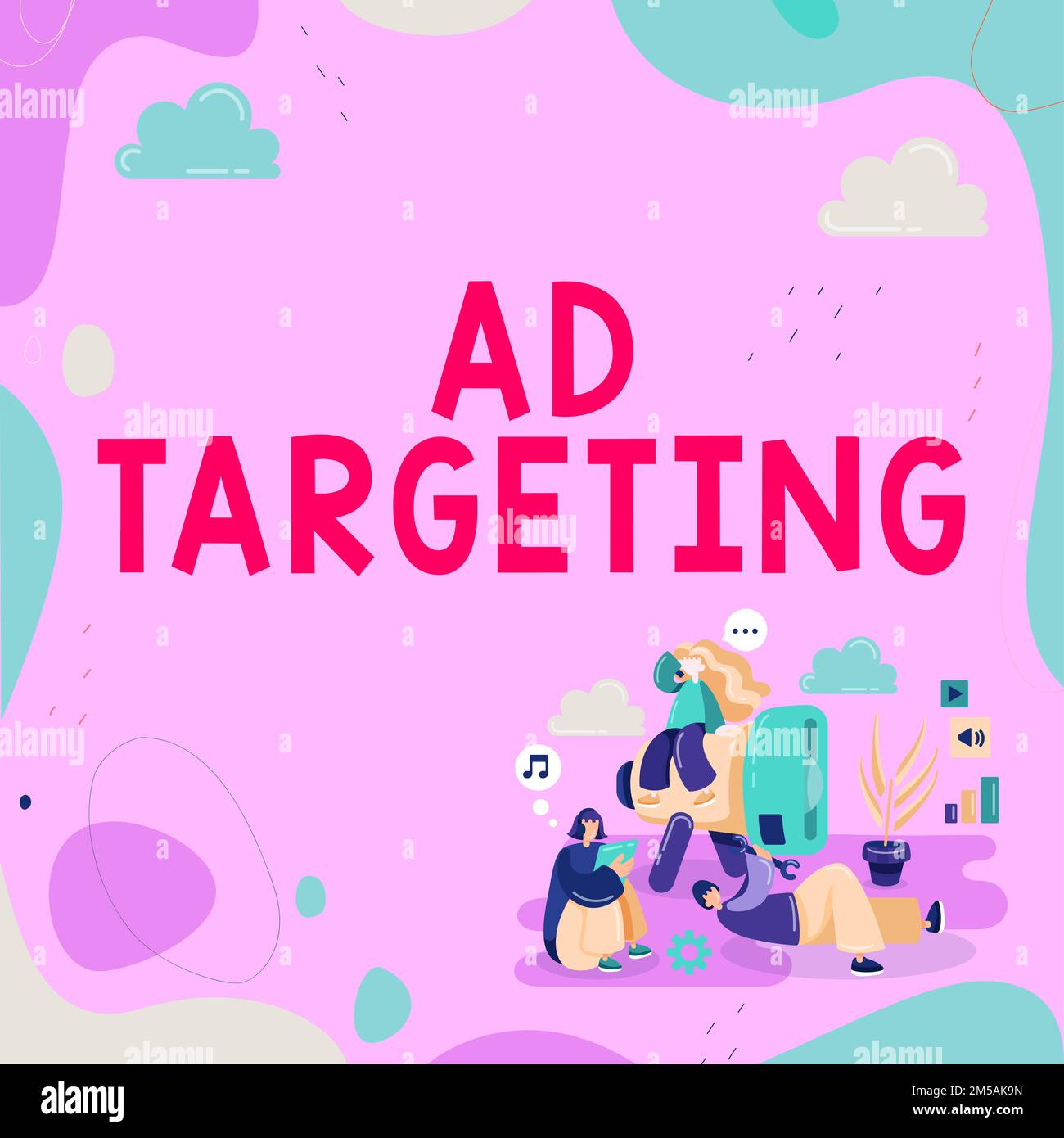 Inspiration showing sign Ad Targeting. Business idea target the most ...