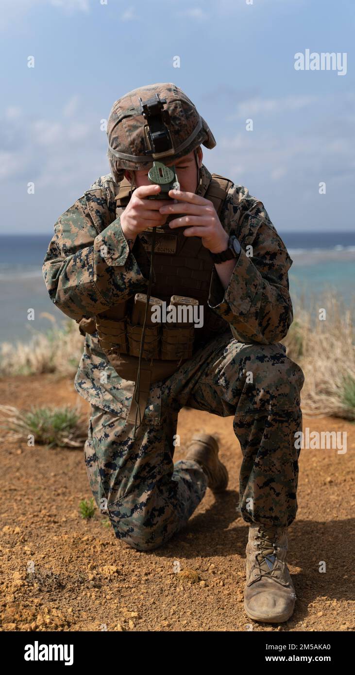 U.S. Marine Corps Cpl. Brian Coyle, a mortarman, with 2d Battalion, 7th ...