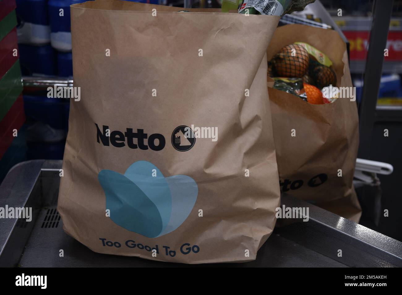 Copenhagen/Denmark/27 December 2022/ Netto discount grocery store ...