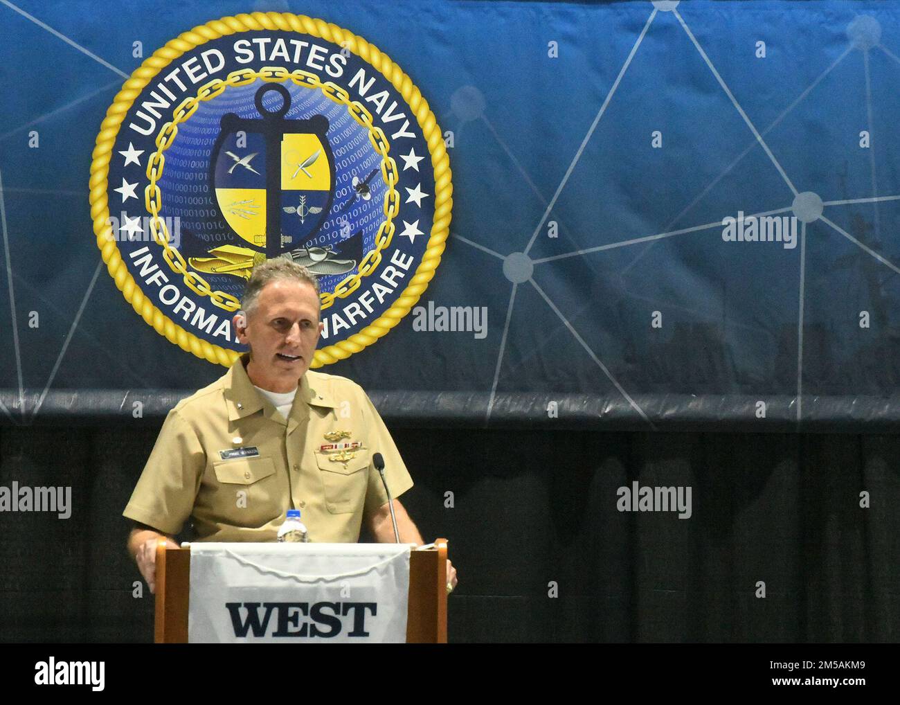 Rear Adm. Michael Vernazza, commander Naval Information Warfighting ...