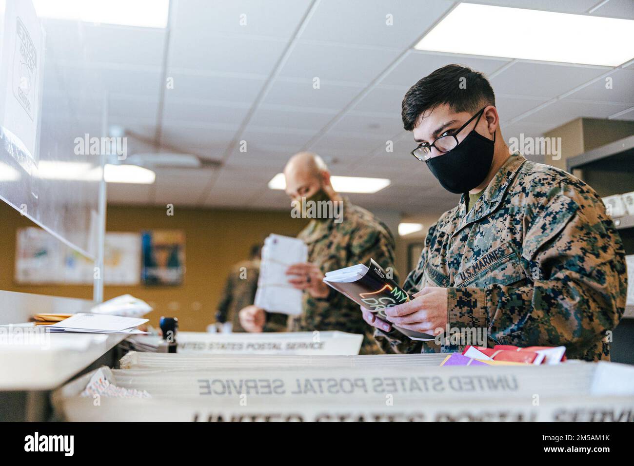 U.S. Marine Corps Lance Cpl. Steven J. OrtegaRamirez with Headquarters ...