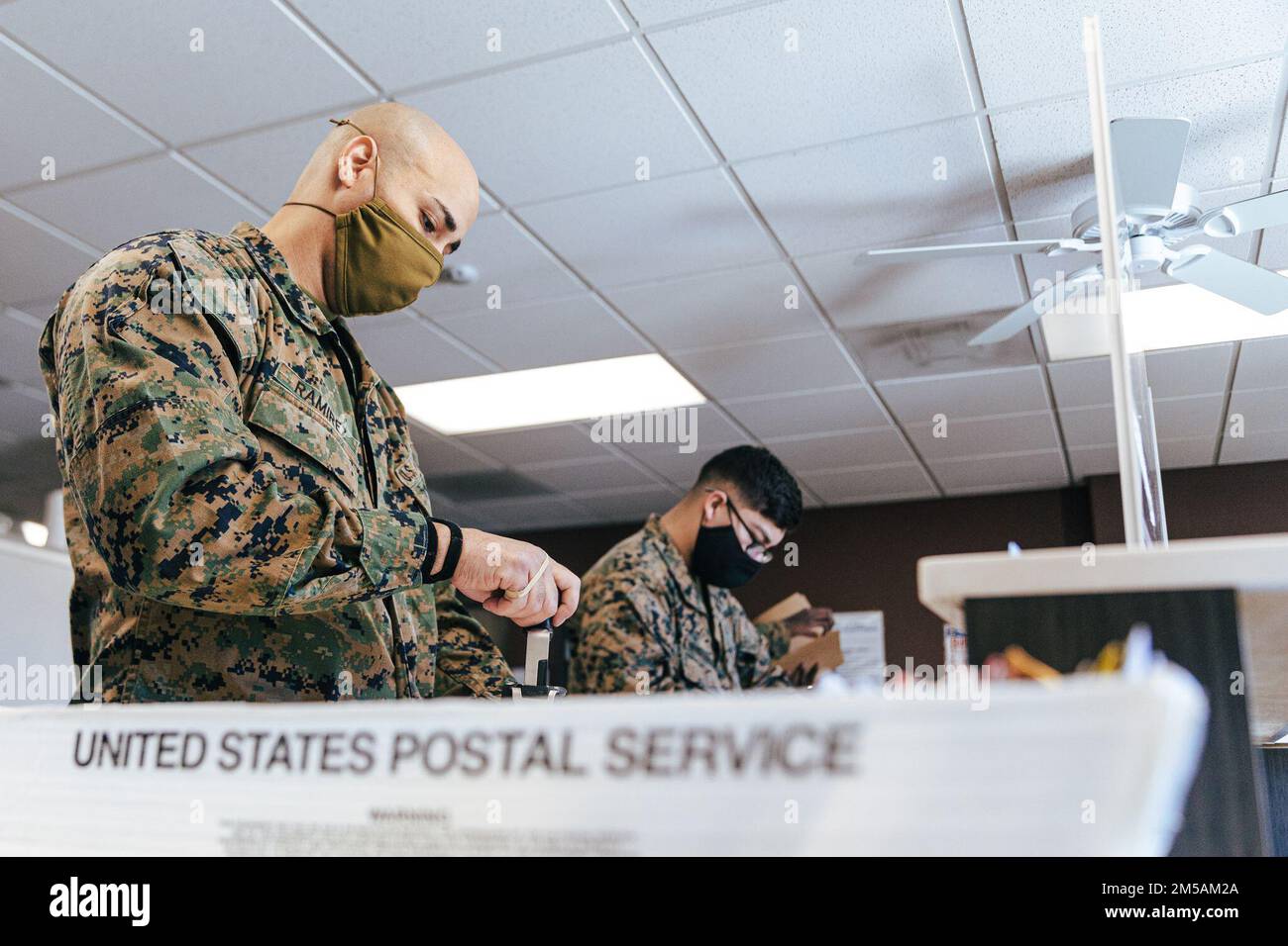 U.S. Marine Corps Staff Sgt. Elvis O. Ramirez with Headquarters Company ...