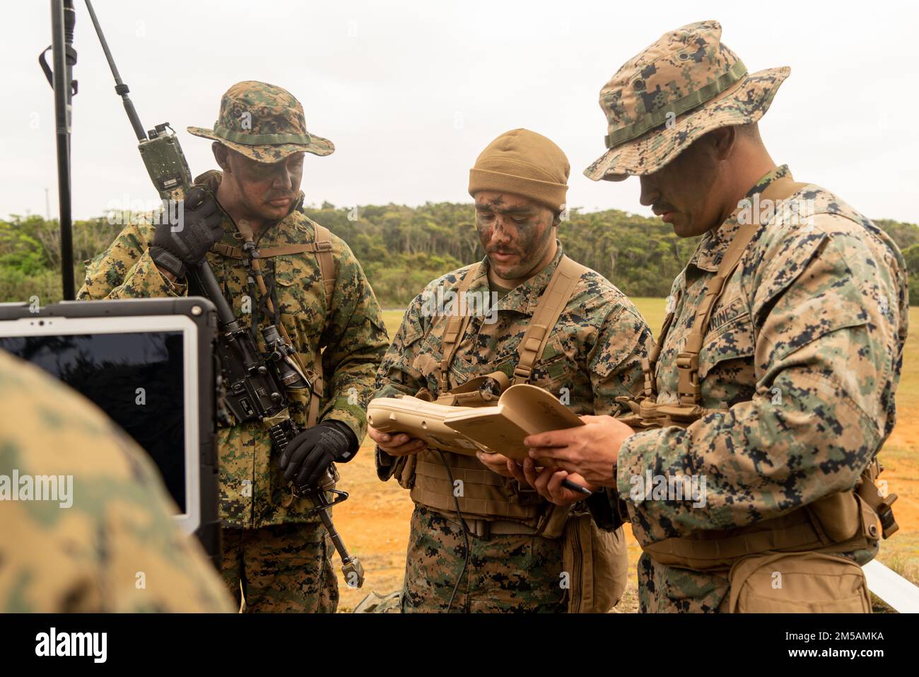 U.S. Marines with 1st Battalion, 3d Marines, 3d Marine Division ...
