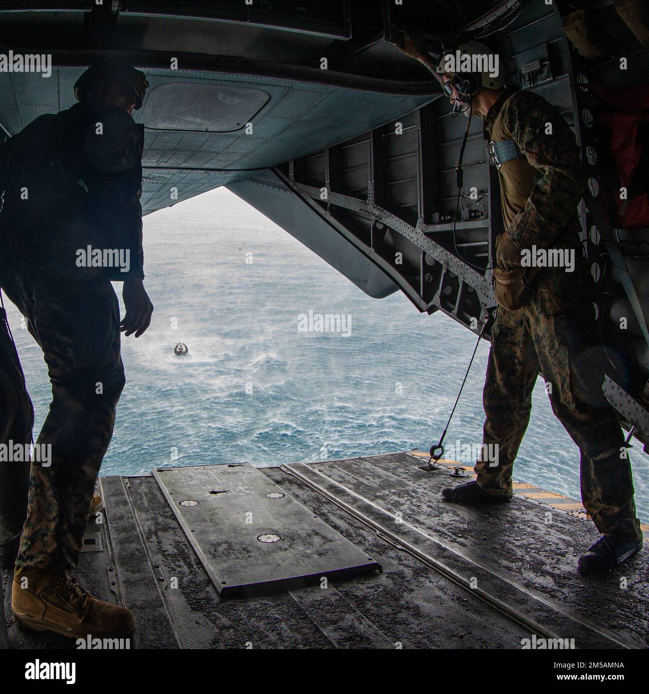 A U.S Marine with Battalion Landing Team 1/5, 31st Marine Expeditionary ...