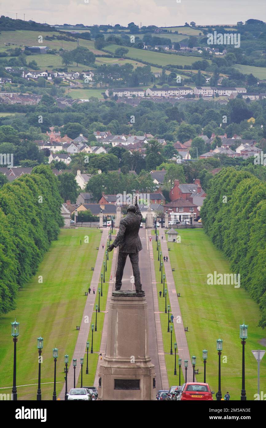 The Edward Carson Statue, Historical landmark in Belfast, Northern ...
