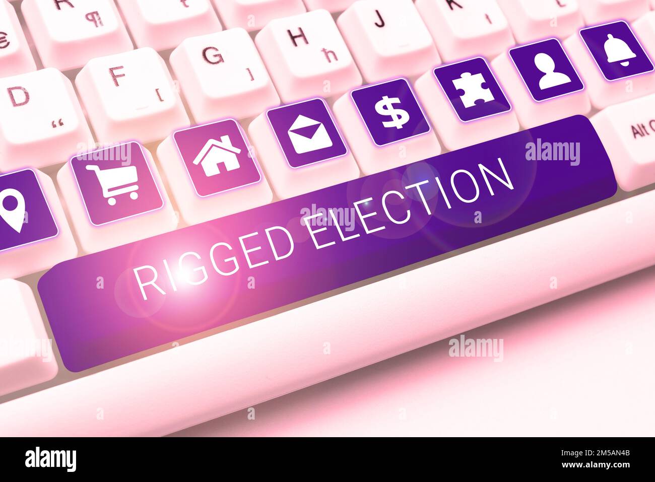 Writing displaying text Rigged Election. Business showcase Manage ...