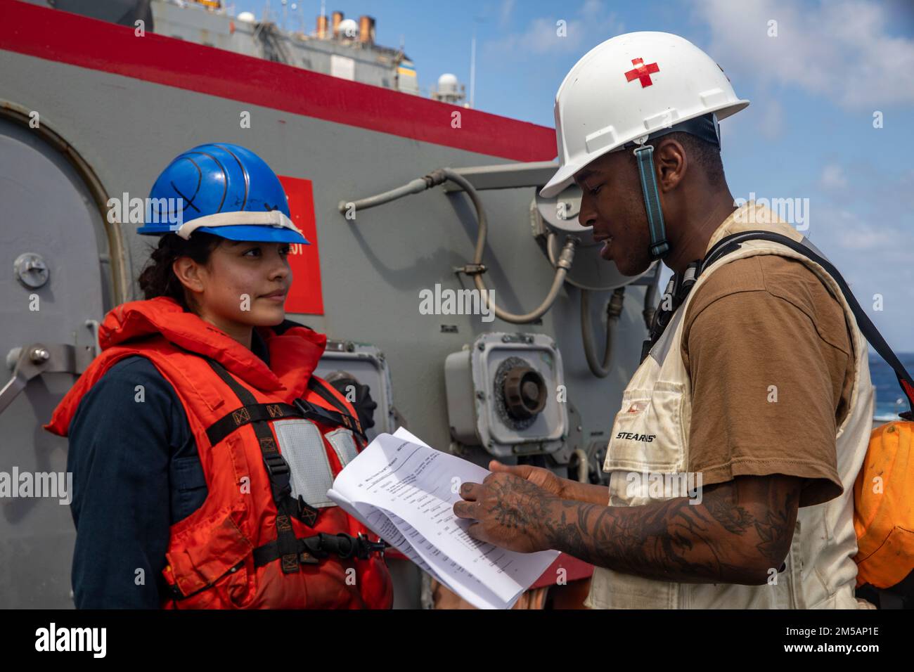 SOUTH CHINA SEA (Feb. 16, 2022) Cryptologic Technician (Collection) 3rd ...