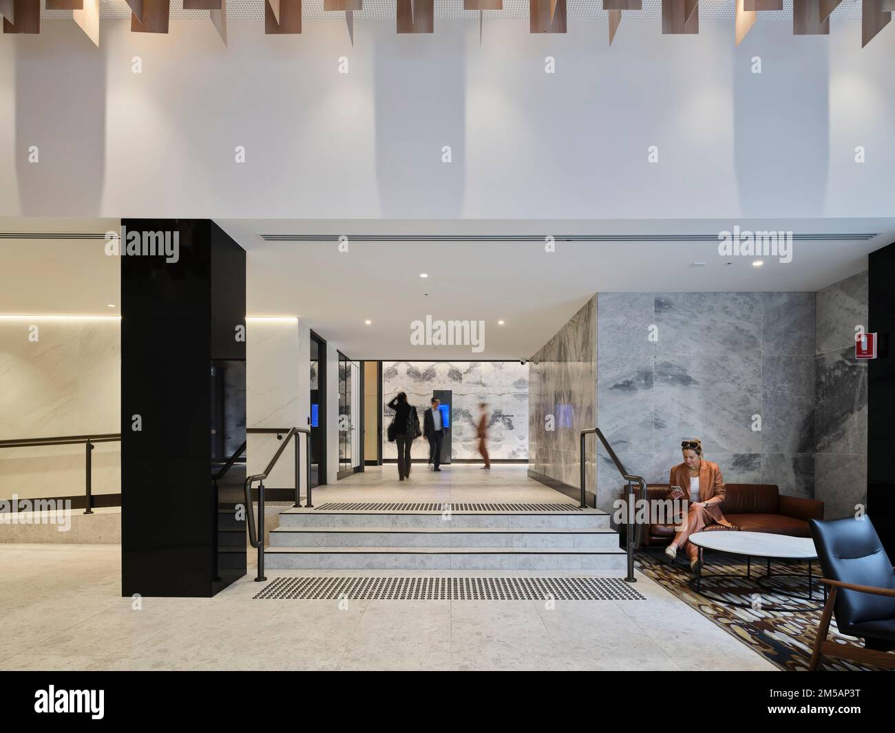 Lobby. 570 George Street, Sydney, Australia. Architect: Custance ...