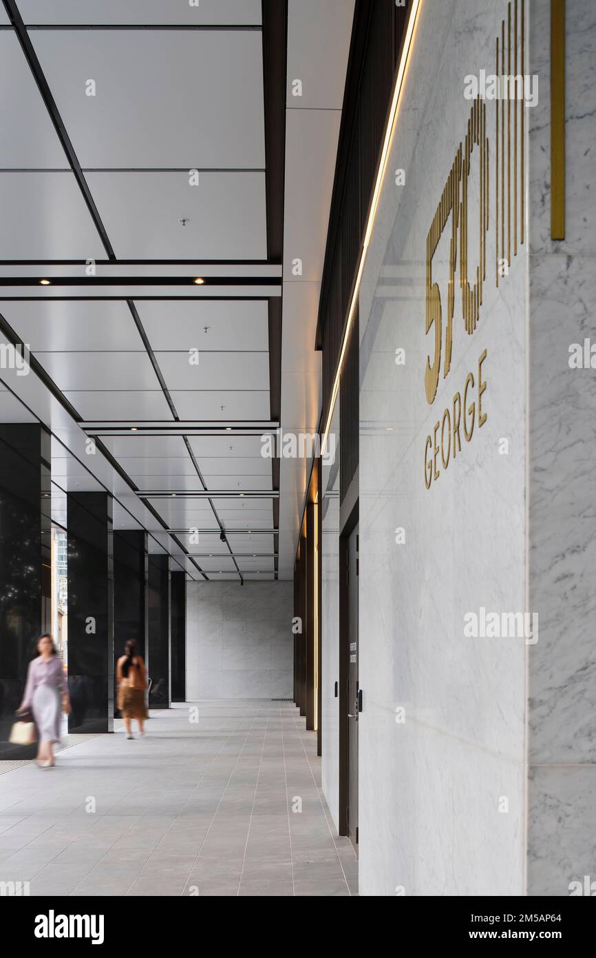 Exterior colonade. 570 George Street, Sydney, Australia. Architect ...