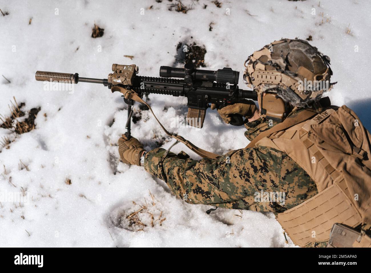 U.S. Marine Corps Lance Cpl. Jayson Sneed, a rifleman with 1st ...
