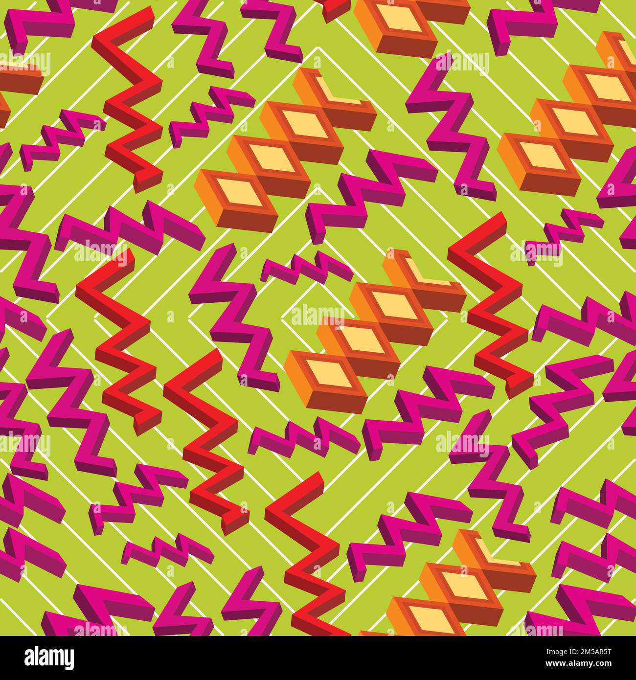 Zig zag wallpaper hi-res stock photography and images - Alamy