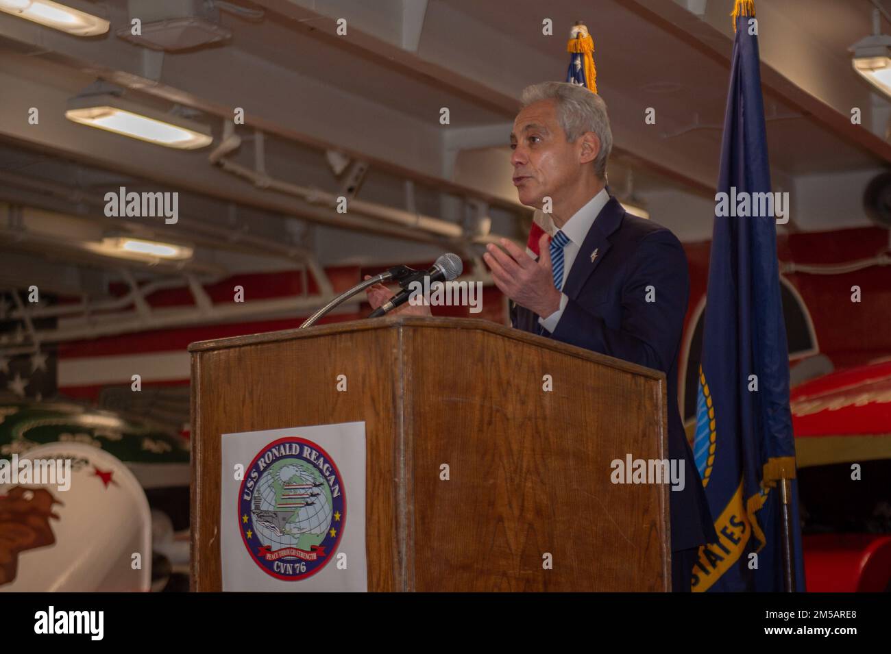 220217-N-SI601-1215 YOKOSUKA, Japan (Feb. 17, 2022) The Honorable Rahm ...