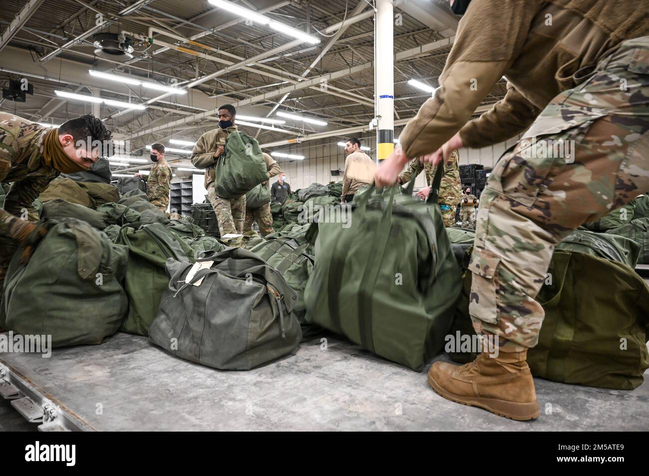 Airmen from 75th Logistics Readiness Squadron and 388th Fighter Wing ...