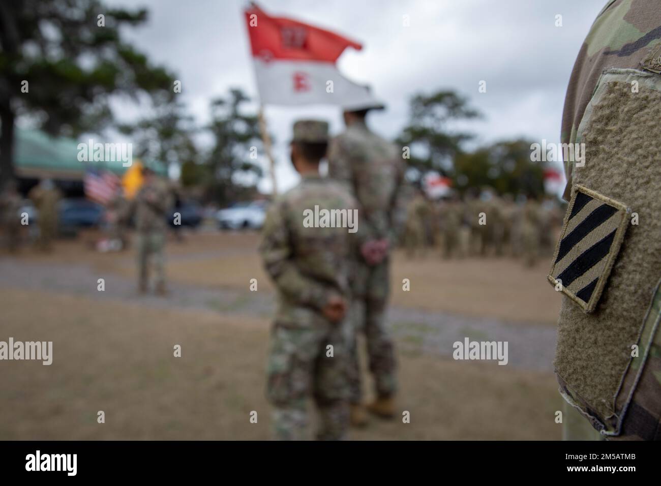 Soldiers assigned to the 3rd Squadron, 17th Cavalry Regiment, 3rd ...