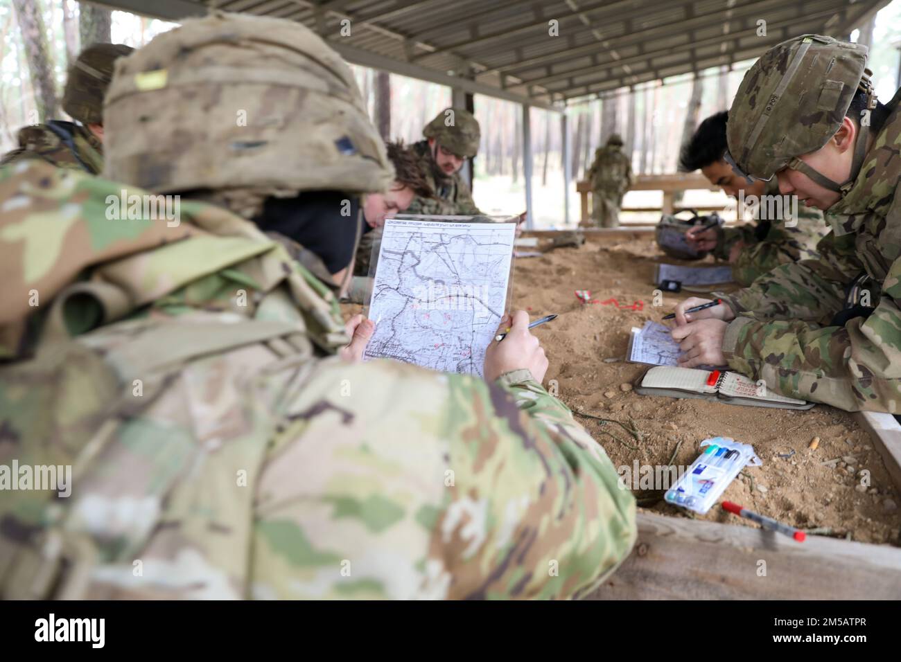 Soldiers assigned to Alpha Company “Orphans," 2nd Battalion, 34th ...