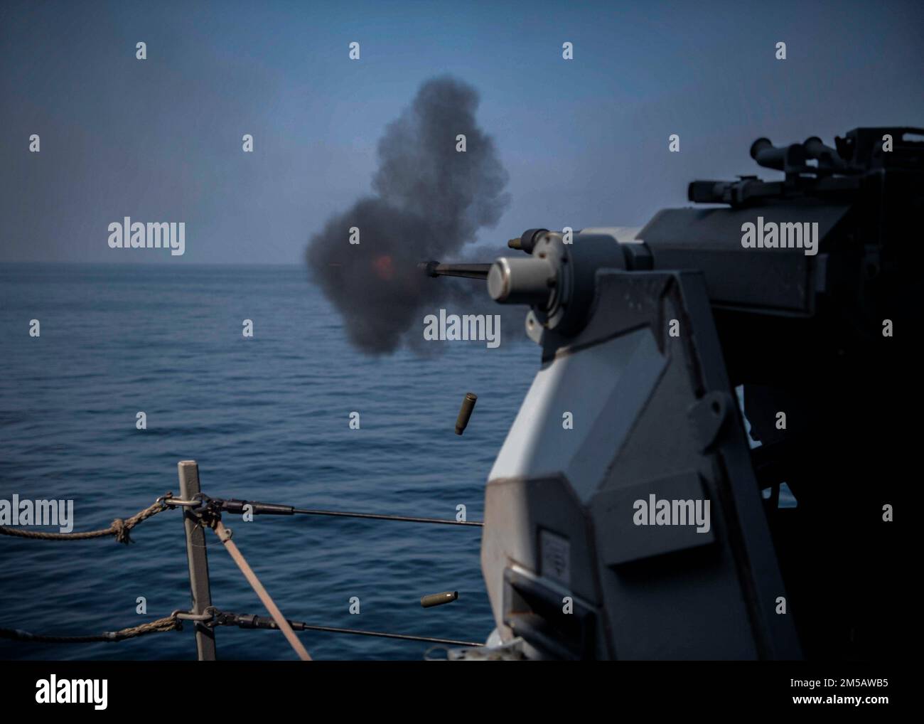 GULF OF OMAN (Feb. 17, 2022) Guided-missile destroyer USS Gridley (DDG ...