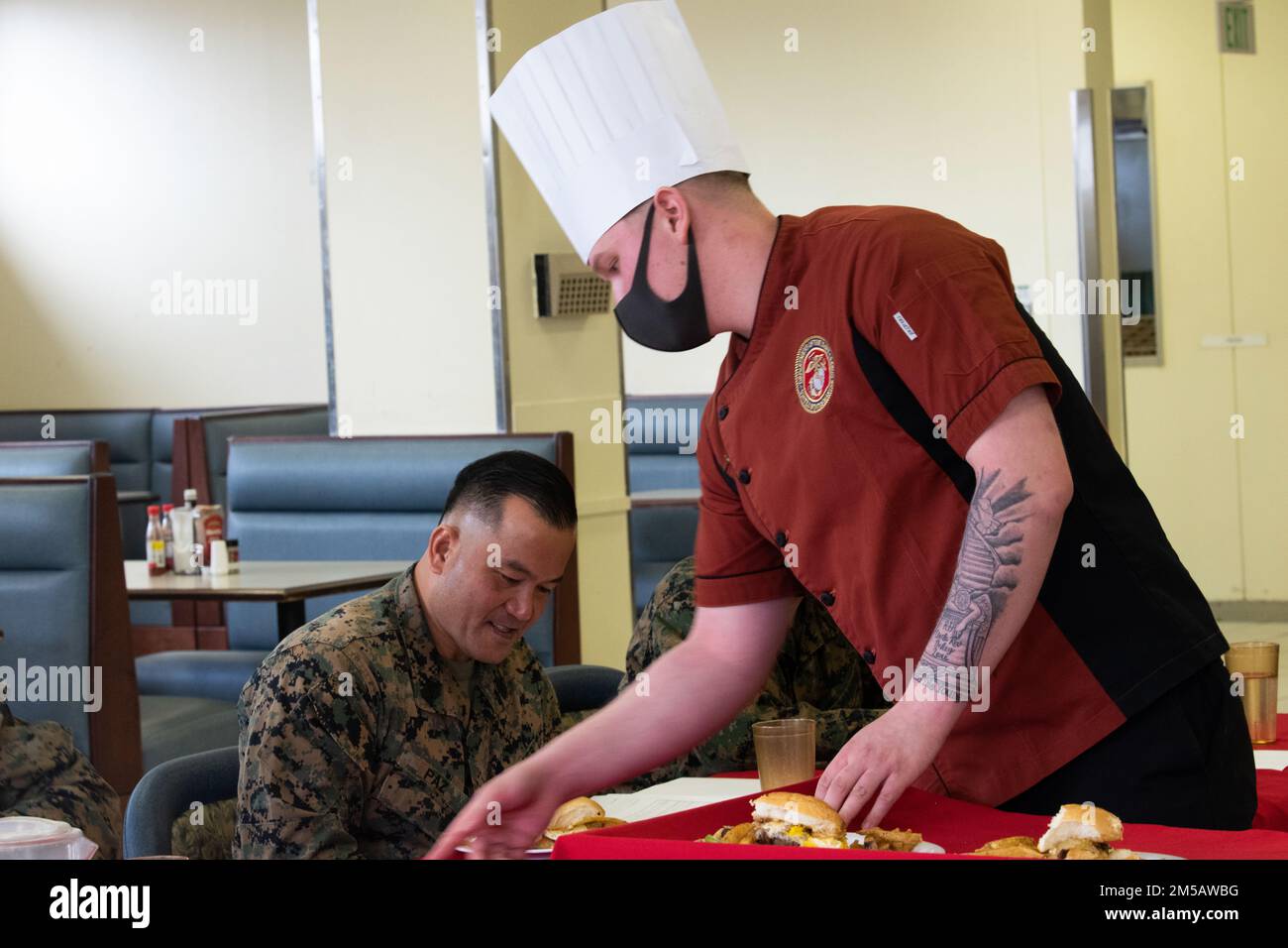Pfc. Logan Cody, Combined Arms Training Center Camp Fuji food service ...