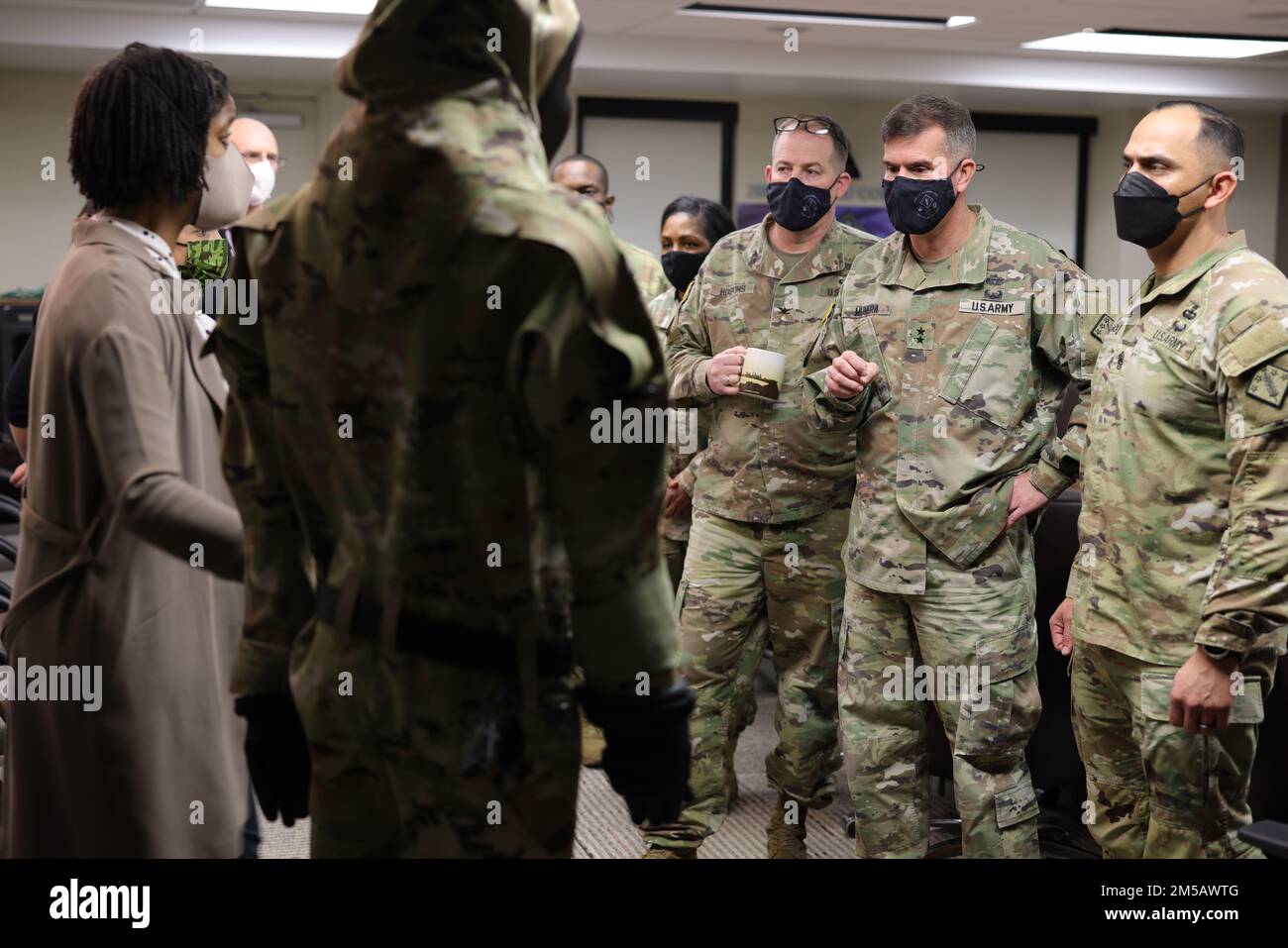 Maj. Gen. Antonio V. Munera, commanding general of 20th Chemical ...