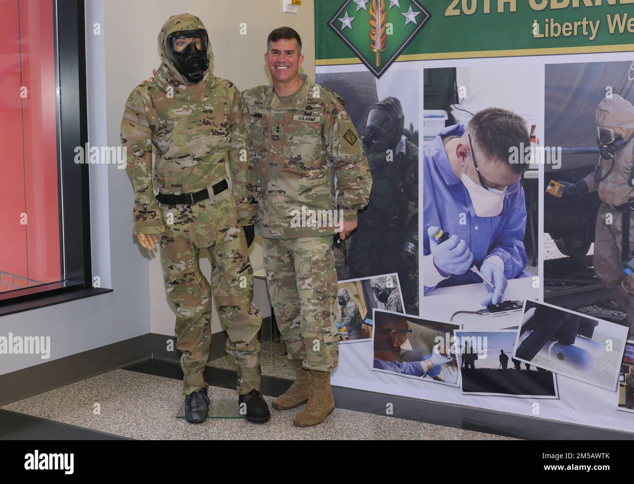 Maj. Gen. Antonio V. Munera, commanding general of 20th Chemical, Biological, Radiological ...
