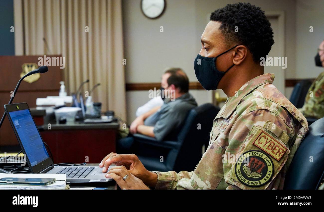 U.S. Air Force Maj. Henry Sims, chief of Force Development for Air ...