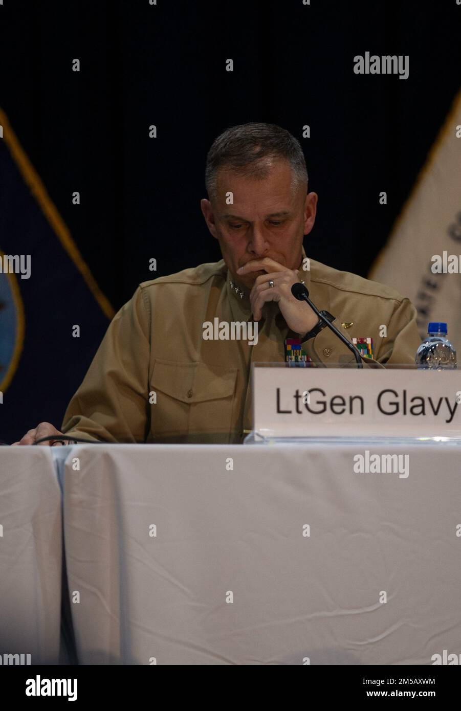 U.S. Marine Lt. Gen. Matthew G. Glavy, the deputy commandant for ...