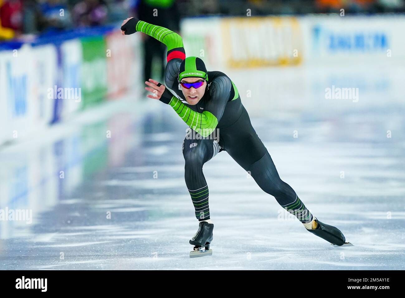 HEERENVEEN, NETHERLANDS - DECEMBER 27: Louis Hollaar of Team Reggeborgh ...