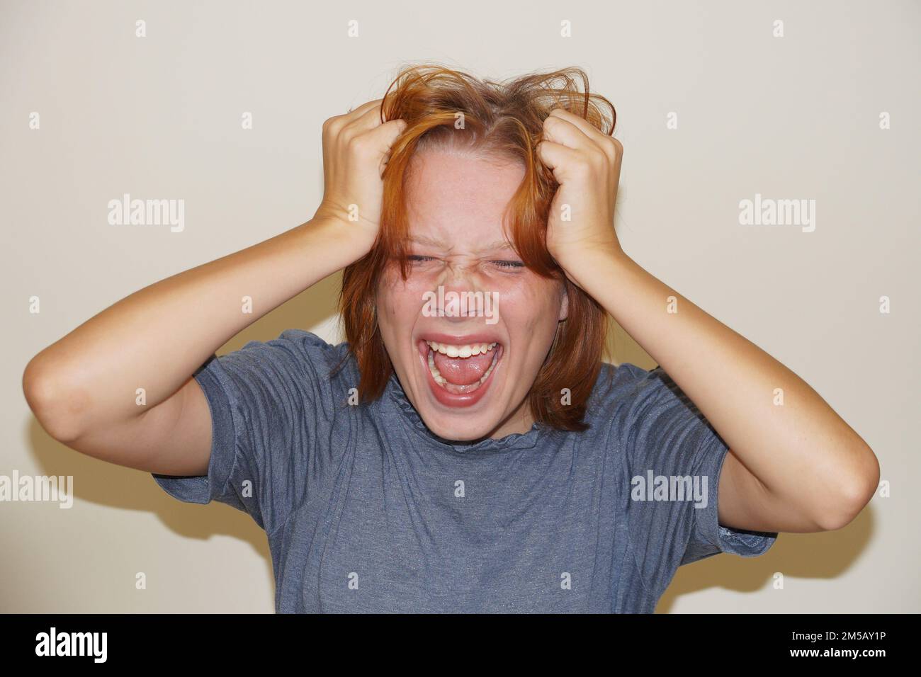 Sobbing face hi-res stock photography and images - Alamy
