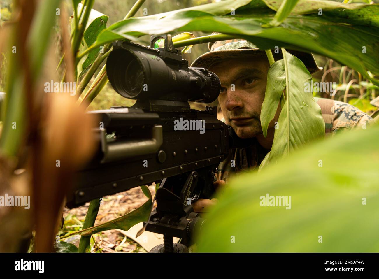 U.S. Marine Corps Lance Cpl. Adam Piper, an infantry Marine with 1st ...