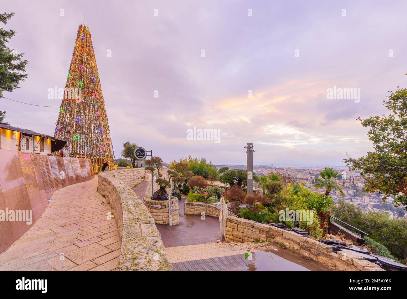 Mount scopus jerusalem tower hi-res stock photography and images - Alamy